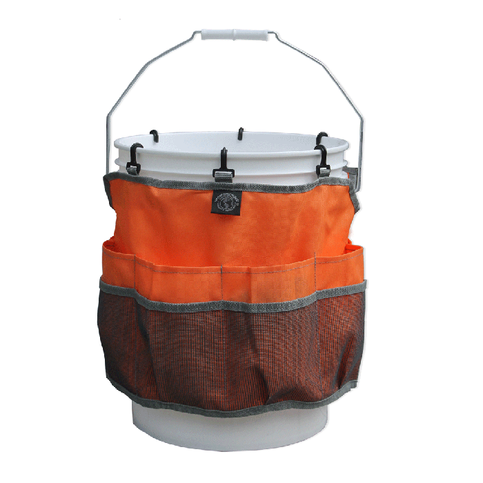 Womanswork - Bucket Caddy - Orange – Changing Colors